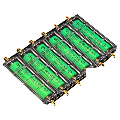 可拼接21700锂电池电池盒18650