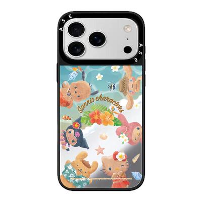 CASETiFiY联名黑皮三丽鸥HelloKitty美乐蒂苹果17pro适用iPhone16promax磁吸15手机壳14Plus卡通华强北平替女