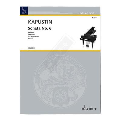 卡普斯汀第六钢琴奏鸣曲钢琴独奏