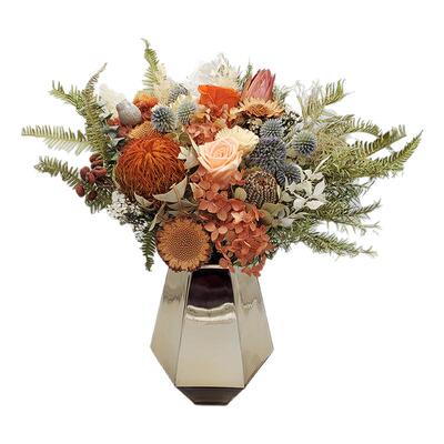 班克木帝王花永生花客厅装饰干花