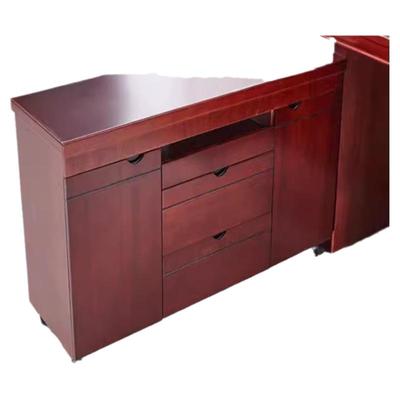 整装带锁抽屉办公桌下办公活动柜