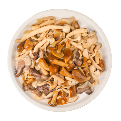 小炒杂菌精选蘑菇鹿茸菇牛肝菌