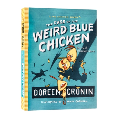 英文原版 The Chicken Squad The Case of the Weird Blue Chicken 小鸡特工队2 侦探推理小说章节书 英文版 进口英语原版书籍