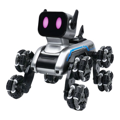 遥控智能八轮特技狗儿童玩具