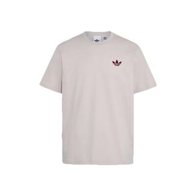 Adidas阿迪达斯男装2026夏季新款TREFOIL TEE运动休闲T恤LE7354