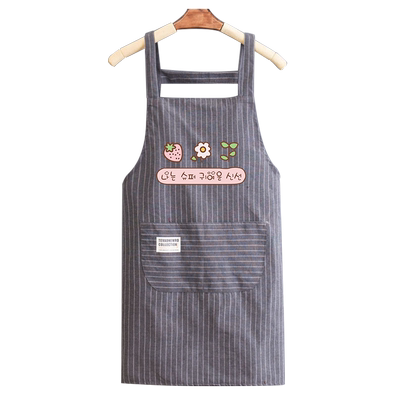 纯棉围裙女做饭家用厨房