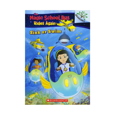 The Magic School Bus Rides Again 2 神奇校车再出发2 Sink or Swim 学乐大树系列 英文原版 小初文学桥梁章节书 大音