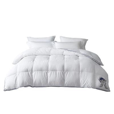水星儿童95白鹅绒冬被子