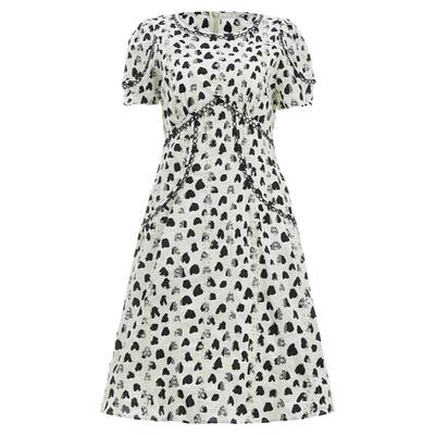 FEXATA连衣裙2022夏季桃心