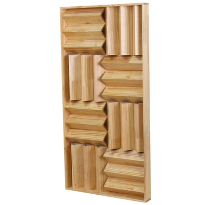 松木材质声学扩散汇声录音棚影院