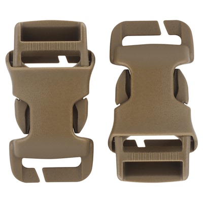 WoSporT 2.5公分可拆卸战术背心背包插扣WST军规插扣（QASM）2PCS