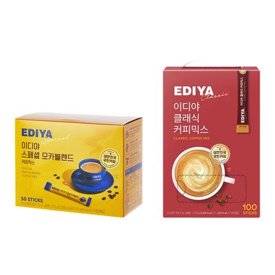 EDIYA韩国进口冻干挂耳拿铁咖啡
