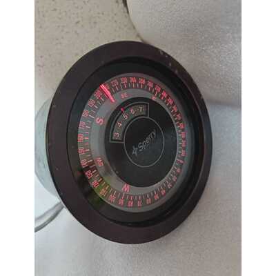 Sperry Marine Gyro Compass Repeater. Type 181091446 35vdc St