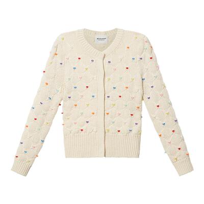 【26早秋新品】MARANT ETOILE PRIME珠饰羊毛混纺针织开衫