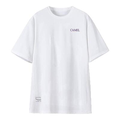 骆驼运动速干T恤男2026夏季新款情侣冰感防晒圆领短款速干衣短袖