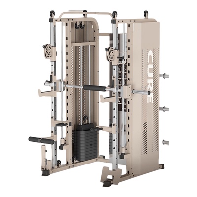 速尔CURE轻奢G80龙门架商用史密斯机家用卧推飞鸟综合训练器