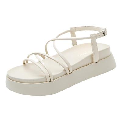 ZYIYI厚底细带罗马凉鞋