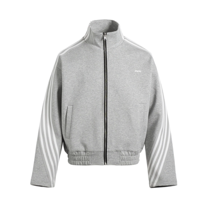 【王橹杰同款】PMW 弯刀高弹立领运动外套防风保暖宽松短款夹克