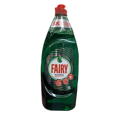 英国进口Fairy精灵白金版原味5MAX浓缩洗洁精餐具锅不锈钢清洗