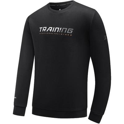 塑型科技卫衣特步健身运动上衣男