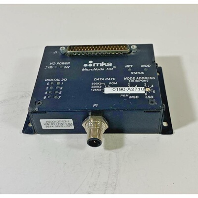 MKS MICRONODE IO AS00127021 AMAT 0190A2710 REV. B MKSCIT