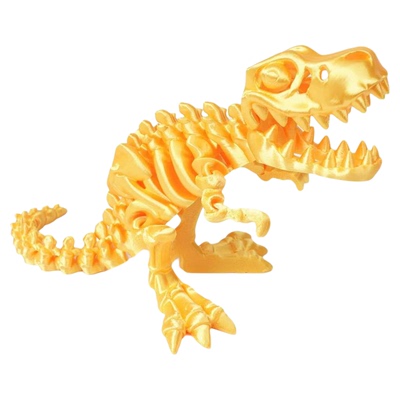 3D打印基多拉三头恐龙可站立