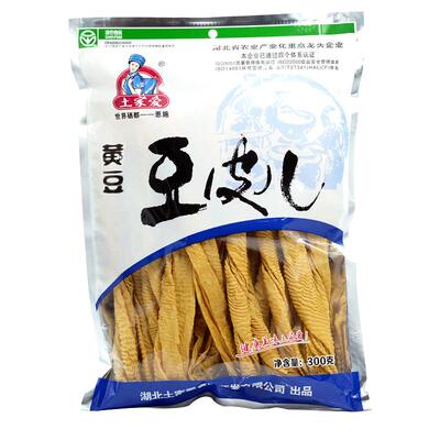 土家爱黄豆皮豆制品干货袋装300g
