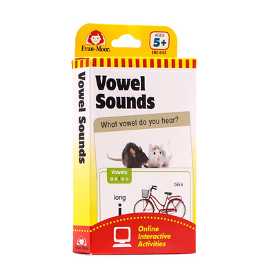 元音发音闪卡英文原版