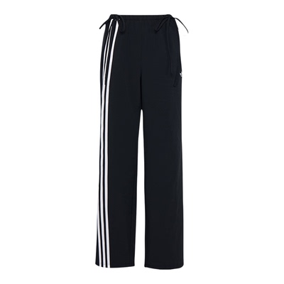 Adidas/阿迪达斯正品三叶草女士运动休闲缎带宽松时尚长裤KY5688