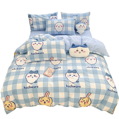 吉伊咔哇纯棉四件套乌萨奇小八