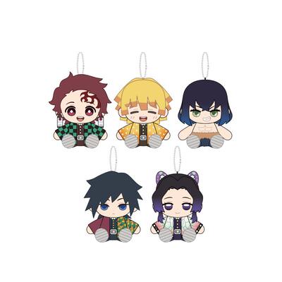 【现货ANIPLEX】鬼灭之刃 坐姿毛绒玩偶挂件 周边