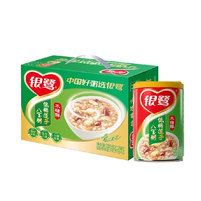 银鹭低糖莲子八宝粥