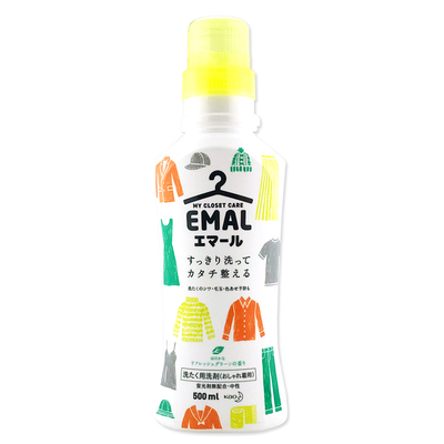 日本防缩棉麻织物羊绒中性洗衣液