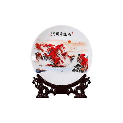 鼎众陶瓷景德镇中式客厅花瓶摆件