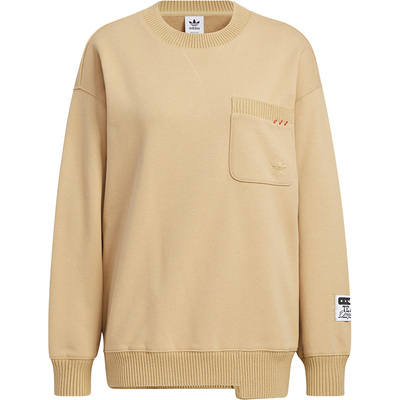 阿迪达斯三叶草女子运动套头卫衣