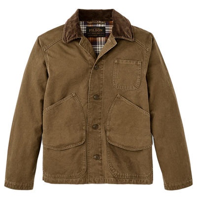 FILSON防风帆布复古野战夹克CANVAS OUTFITTER抗撕裂黄石谷仓外套