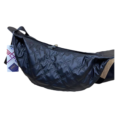 时尚单肩女士休闲百搭经典斜跨菱格简约牛津布大容量饺子包7506