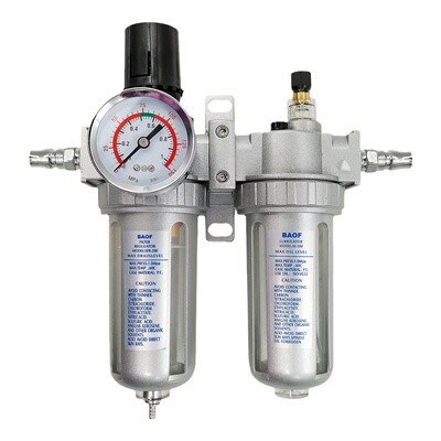双桶油水分离器汽车喷漆气泵