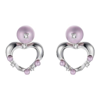 景甜同款耳钉镀金轻奢