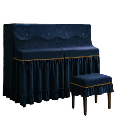 意大利古典学院派丝绒钢琴罩