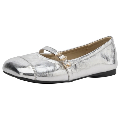 戈美其温柔晚晚风配裙子玛丽珍鞋