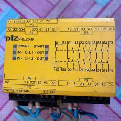 询价-件皮尔兹安全继电器PNOZ X9P 777609