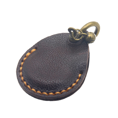 小区门禁卡保护套真皮水滴出租屋