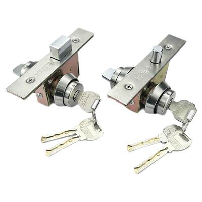 有框玻璃门地锁铝合金门强棒锁芯