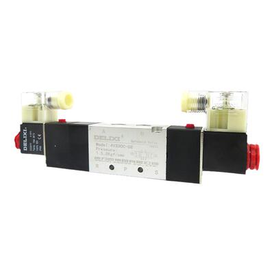 三位五通电磁阀德力西电气