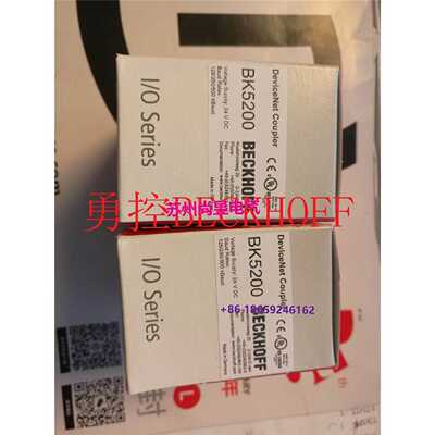 溢价-德国BECKHOFFBK5200倍福耦合器模块议价