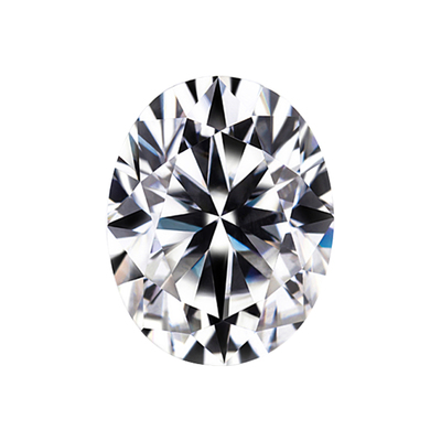 鸽子蛋形 莫桑石椭圆 裸钻 莫桑石 moissanite