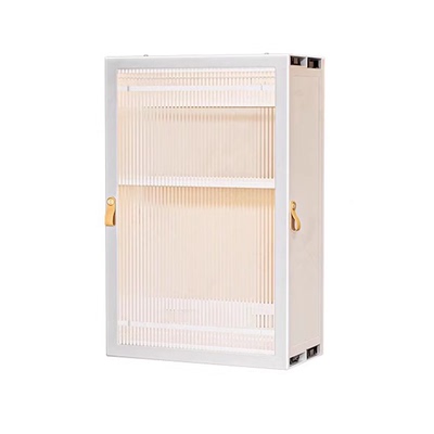 双向抽拉多功能调料柜厨房免打孔壁挂式置物架调味品用品收纳架子