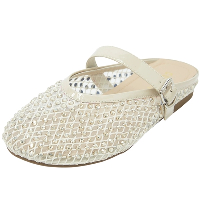 康莉2025年夏季新款透气穆勒鞋