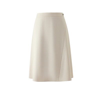 【防晒UPF50+凉感】PRICH简约气质A字半身裙2026夏新款垂坠伞裙女